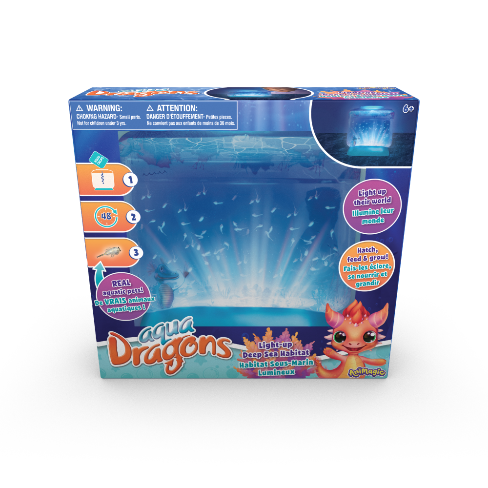 Animagic Aqua Dragons Light-Up Deep Sea Habitat - Goliath