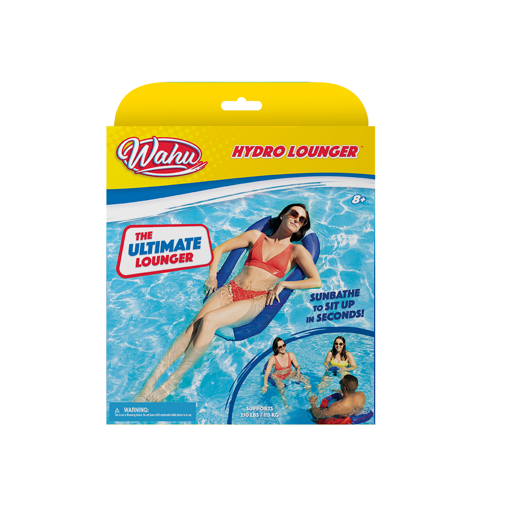 Wahu Hydro Lounger - Blue/Light Blue - Goliath