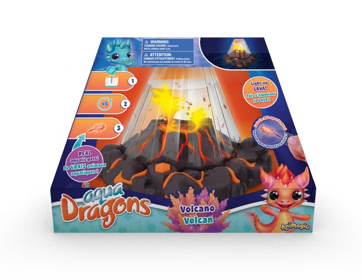 Animagic Aqua Dragons Volcano - Goliath