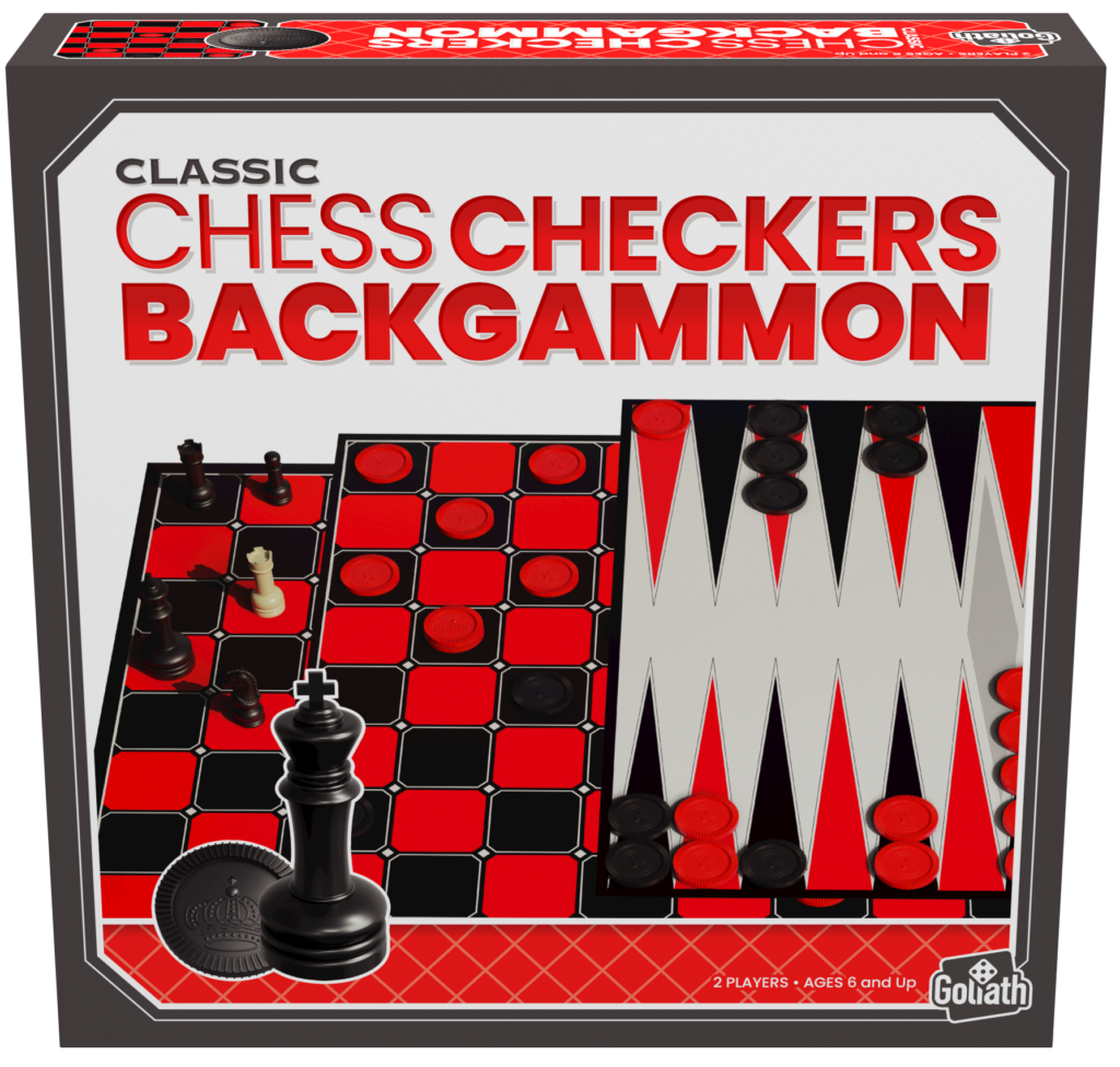 Classic Games - Chess/Checkers/Backgammon - Goliath
