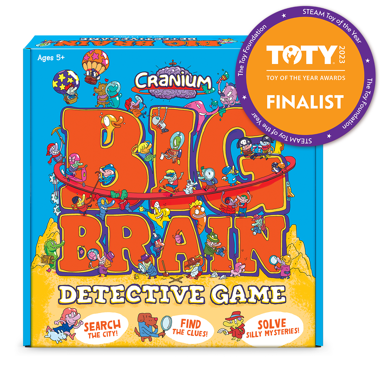 Funko Games Cranium Big Brain Detective Game - Goliath